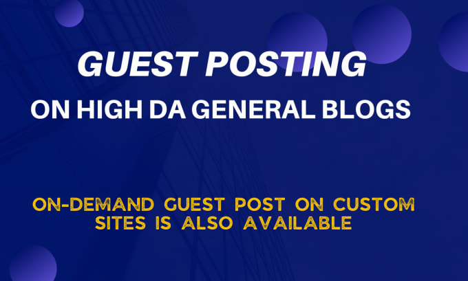 Amplify Your Brand's Reach with Targeted SEO Guest Posting Service ...